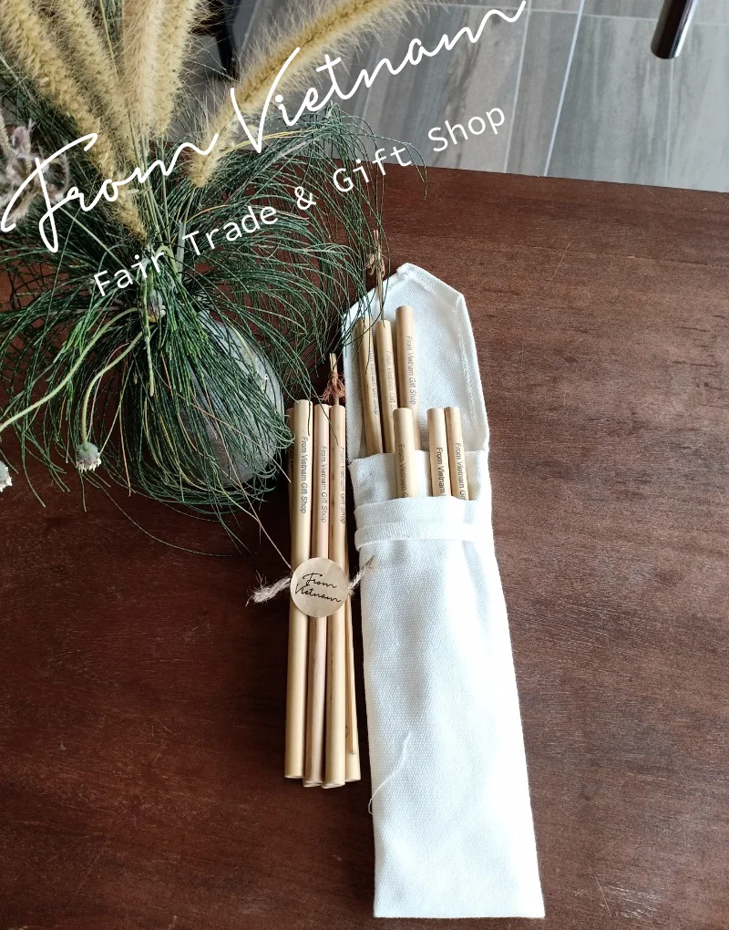 Straw Pouch - Perfect Travel Bag for Straws & Accessories