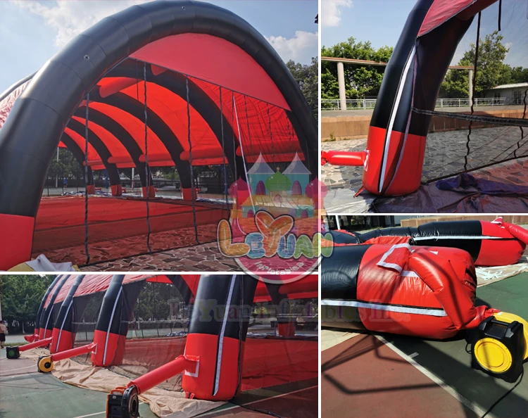 30m X 15m Inflatable Bunker - Ultimate Paintball Arena