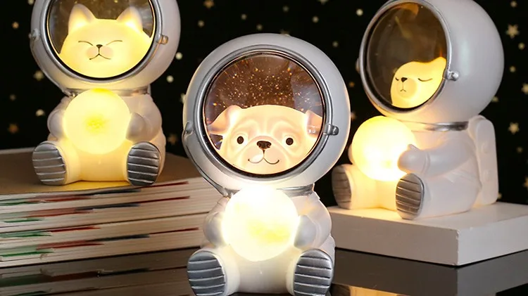 Personalized Children Cute Animal Bear Spaceman Decoration Moon ...