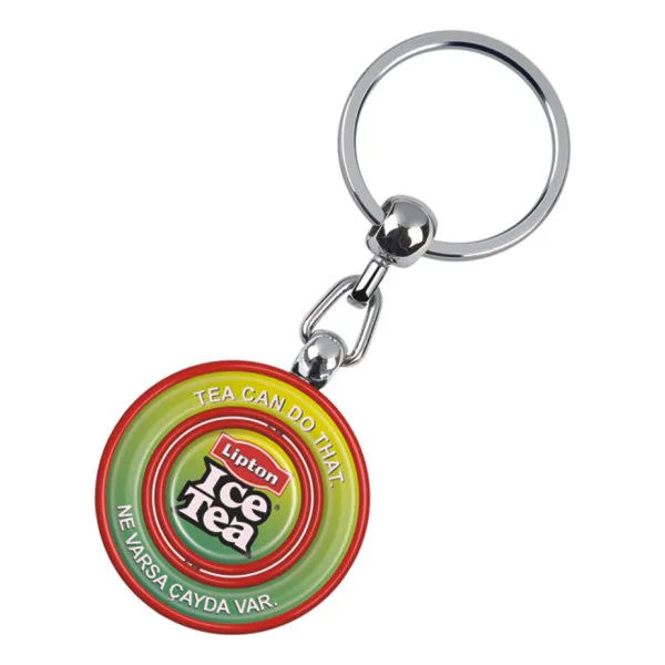 Spinning Logo Soccer Basketball Key Chains - Buy Customized Key Chains ...