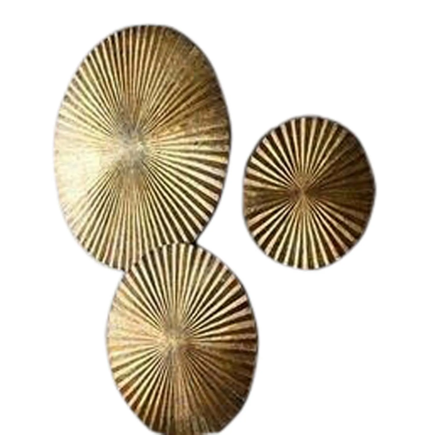 Stylish Golden Round Metal Wall Decor - Buy Golden Round Metal Wall ...