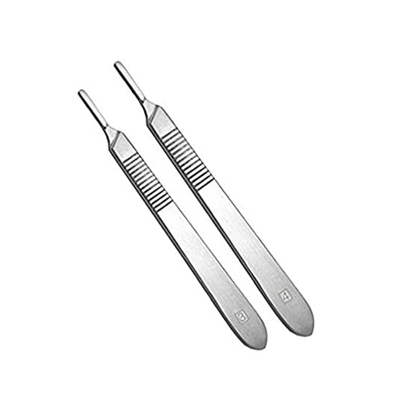 Scalpel Bp Handles Set Of 2 Pcs. (no - 3 & No.- 4) Stainless Steel ...
