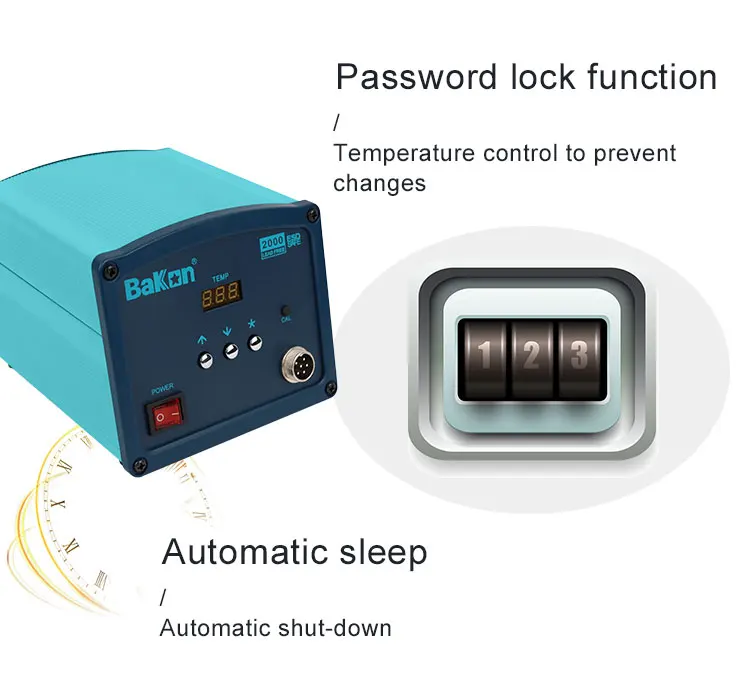 BK2000 120W Soldering Station - Fast, Reliable, and Secure