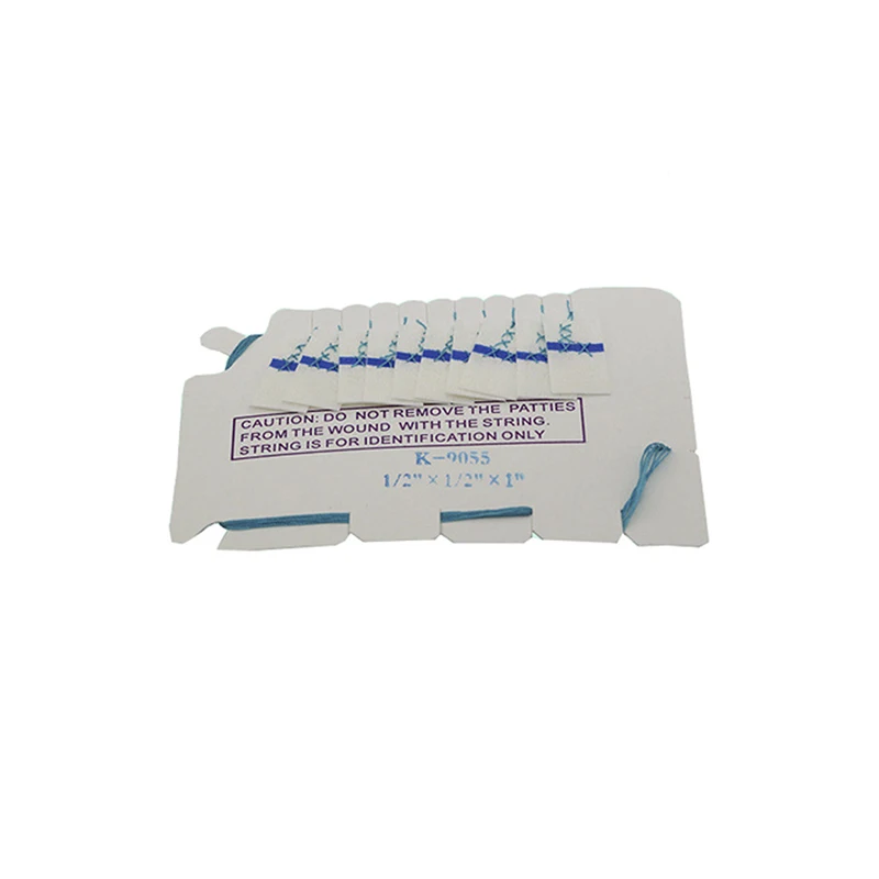 Sterile Cotton Hemostatic Sheet Neuro Patties Surgical Patties