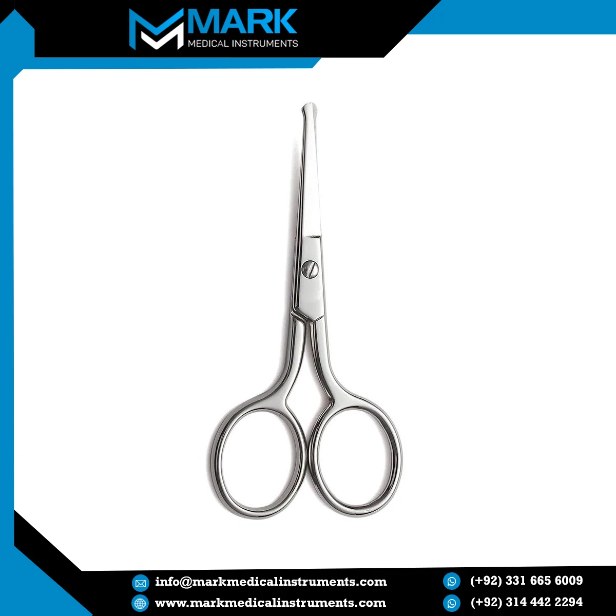 Surgical Scissors Stainless Steel Hemostatic Forceps Straight & Curved ...