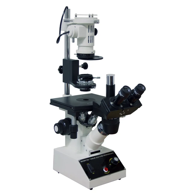 Radical RTC-8 Inverted Tissue Culture Microscope with Phase Attachment