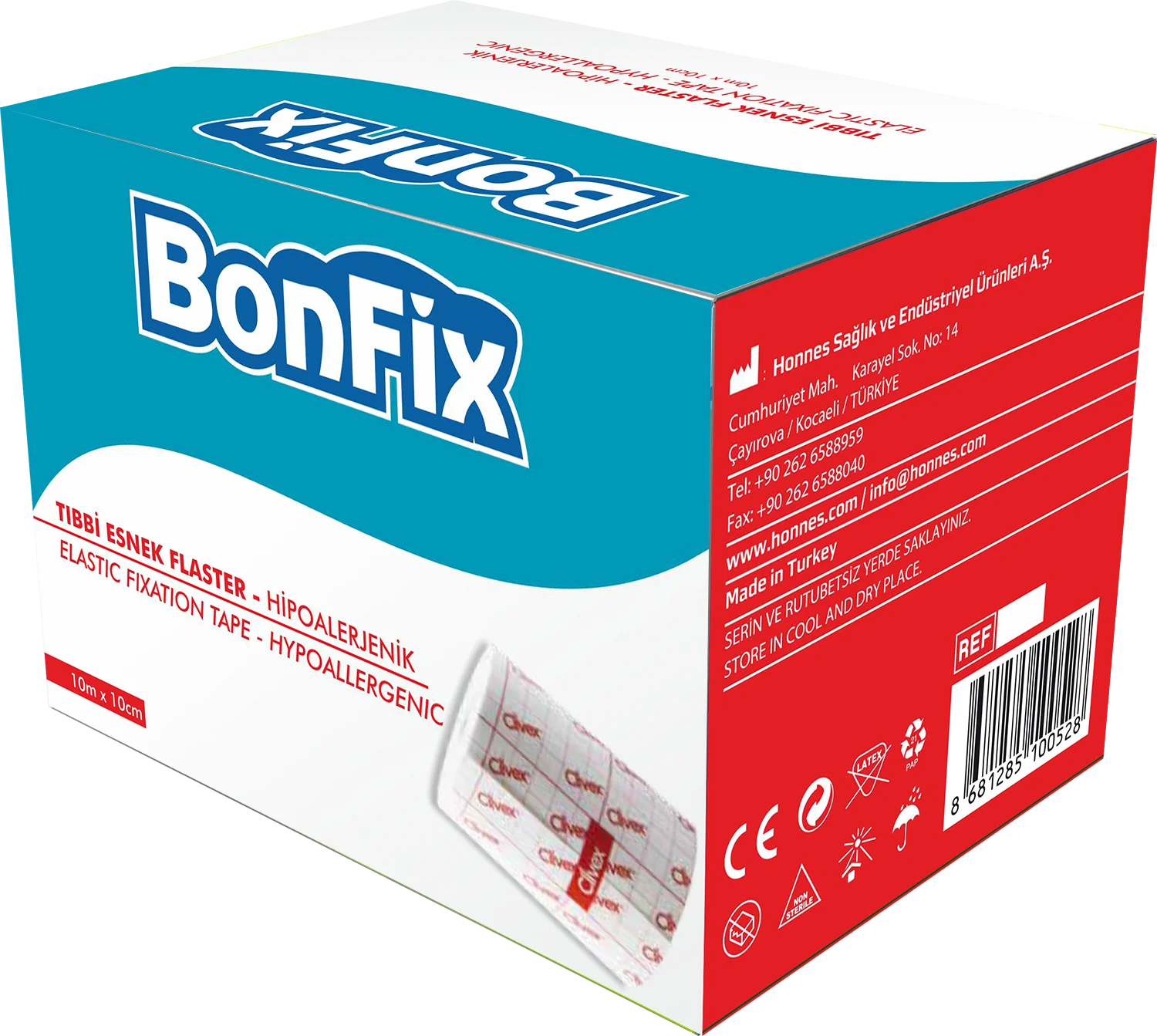 Bonfix Hospital Medical Surgical White Color Tape 5mx7.5cm Manufacturer ...