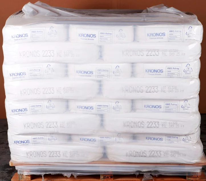 Rutile Tio2 White Powder Titanium Dioxide Pigment Kronos 2220 For Pvc ...