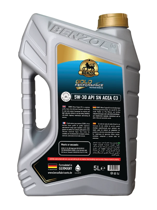 Benzol Sae 5w 30 Api: Sn/cf C3 Lubricants Car Engine Base Oil And ...