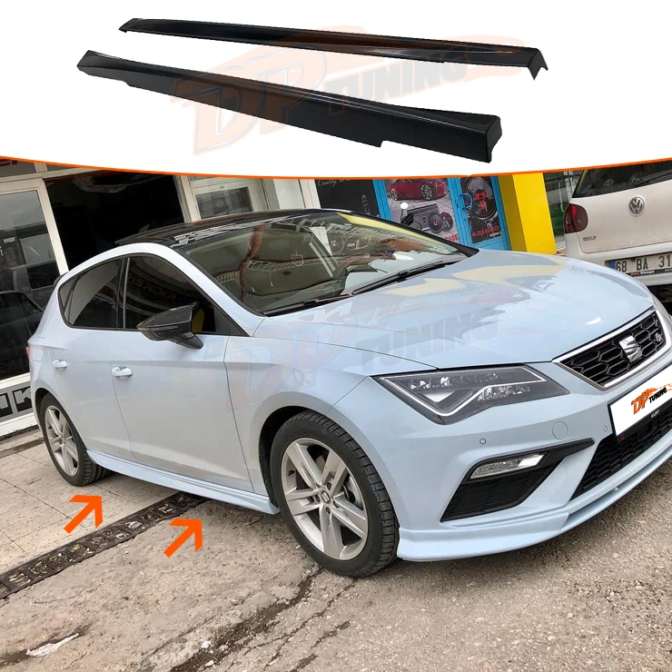Seat Leon Mk3 And Mk3.5 2012 - 2019 Aero Style Side Skirt Raw Or ...