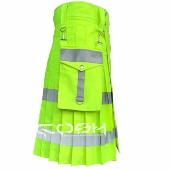 Traditional Fire Resistant Utility Kilt With Sporran For Firefighters ...
