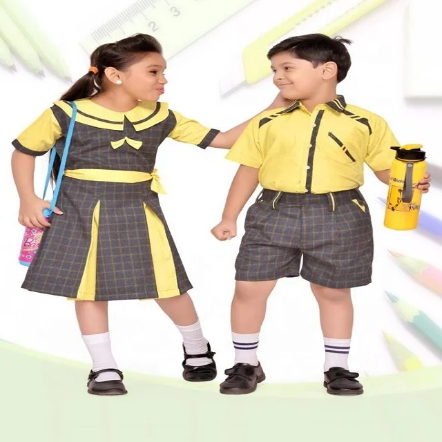 Factory Hot Style Primary School Summer School Uniform With Short ...
