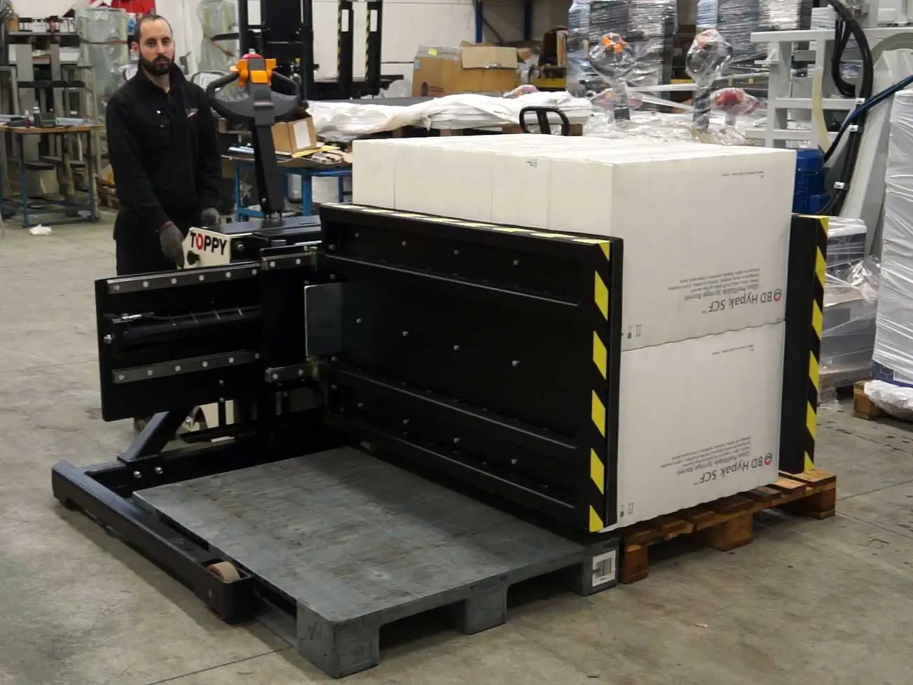 Best Seller Pallet Exchanger,Pallet Changer Side Mover New Machine For ...