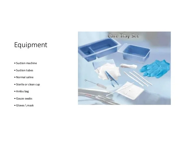 Tracheostomy Care Tray - German Standard Quality