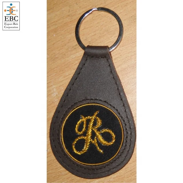 Wholesale Hand Embroidered Key Fob Customized Stripes Aviation Airport ...