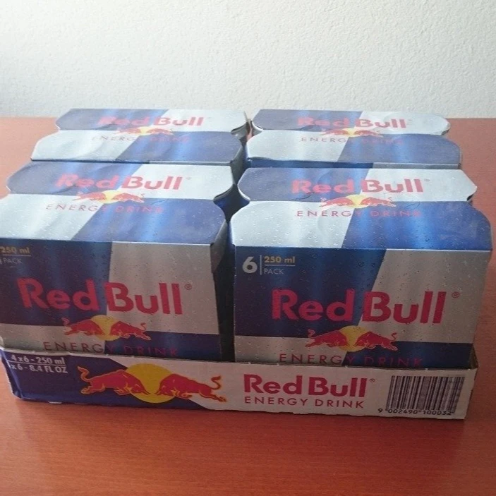 Red Bull Bebida Energética 24x250 Ml/toro Rojo Bebida Energética 4 ...
