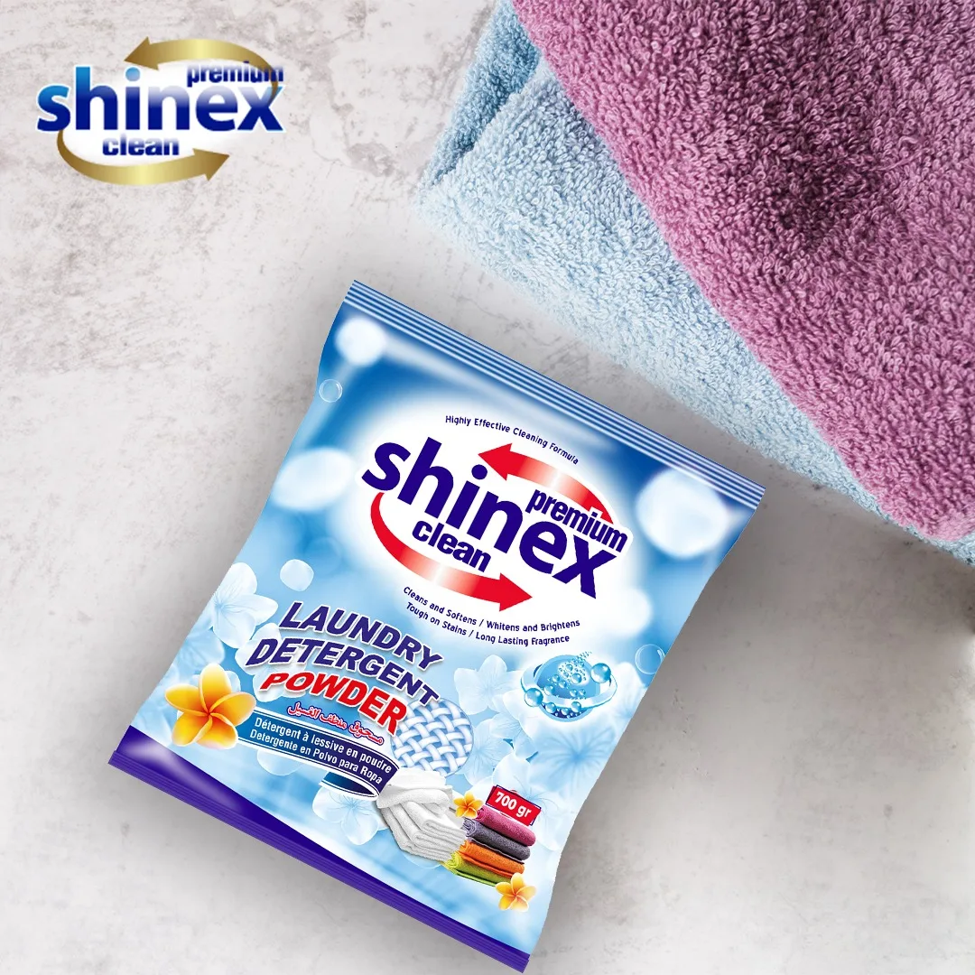 700g Hand Washing Detergent Powder High-foam Low-density Blue Bag Pack ...