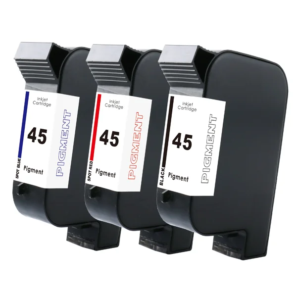 HP 45 Ink Cartridge - Solvent Based, Full Status, 12m Warranty