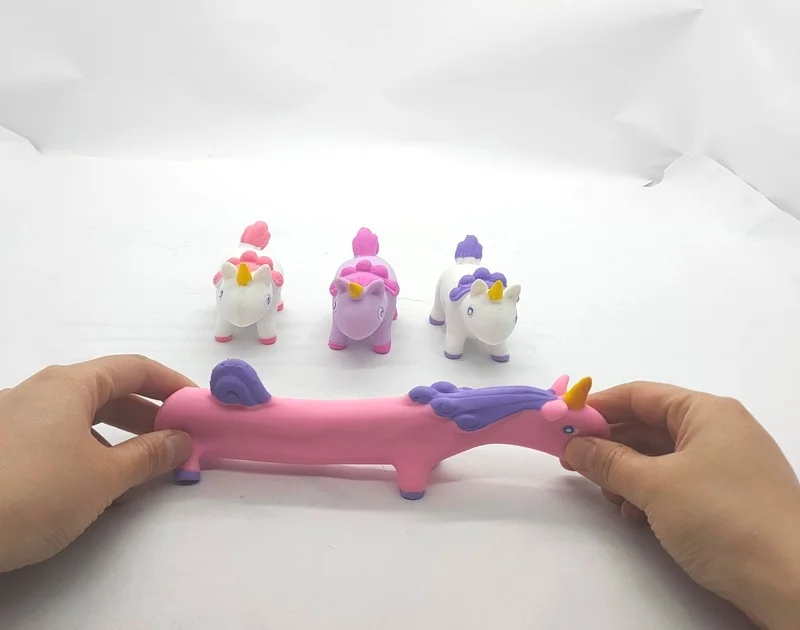 Stretch Unicorn Toy Pressure Relief Stretching Toy Unicorn Stretchy ...