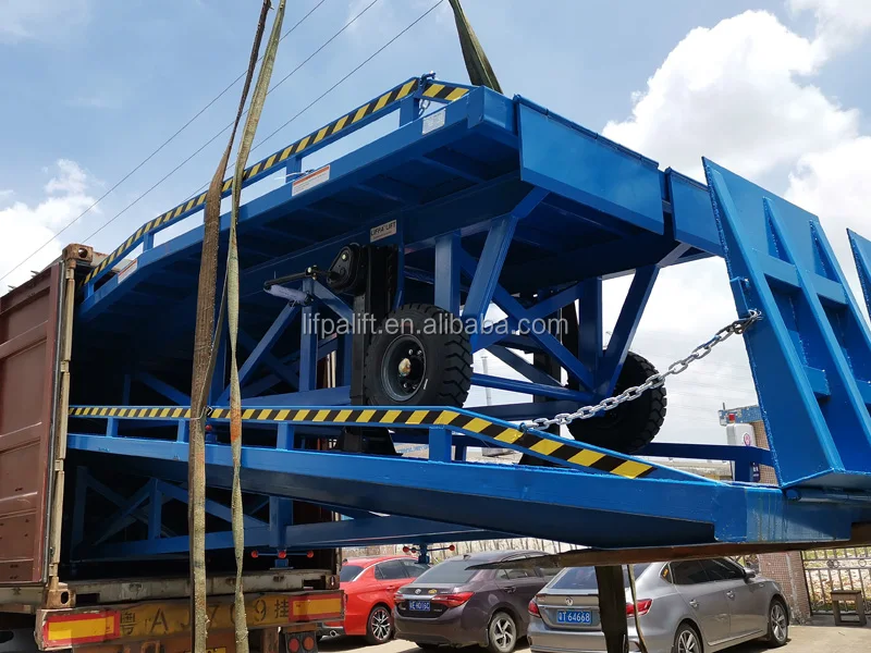 25 Ton Loading Dock Ramps Steel Used Mobile Yard Ramp - Buy Used Mobile ...