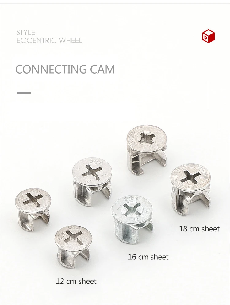 TOPCENT Furniture Eccentric Fasteners - Durable & Versatile