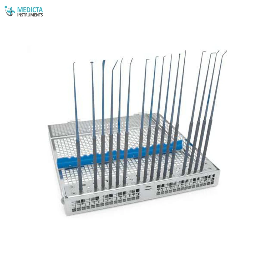 19 Pieces Rhoton Micro Dissectors Complete Set Including Rack - Buy ...