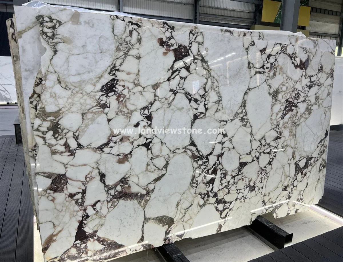 Calacatta Viola Red Marble Slabs for Kitchen & Vanity