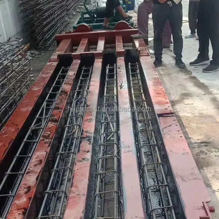 Precast Concrete Column Moulding Machine - Semi-Automatic for Making ...