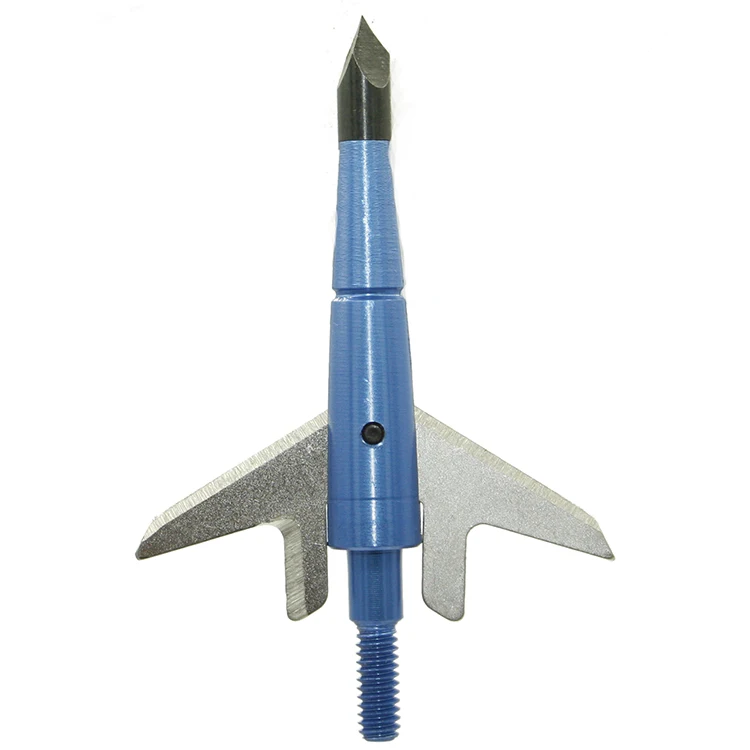 2 Inch Cut Thorn Broadheads - Durable 100 Grain Hunting Arrowheads