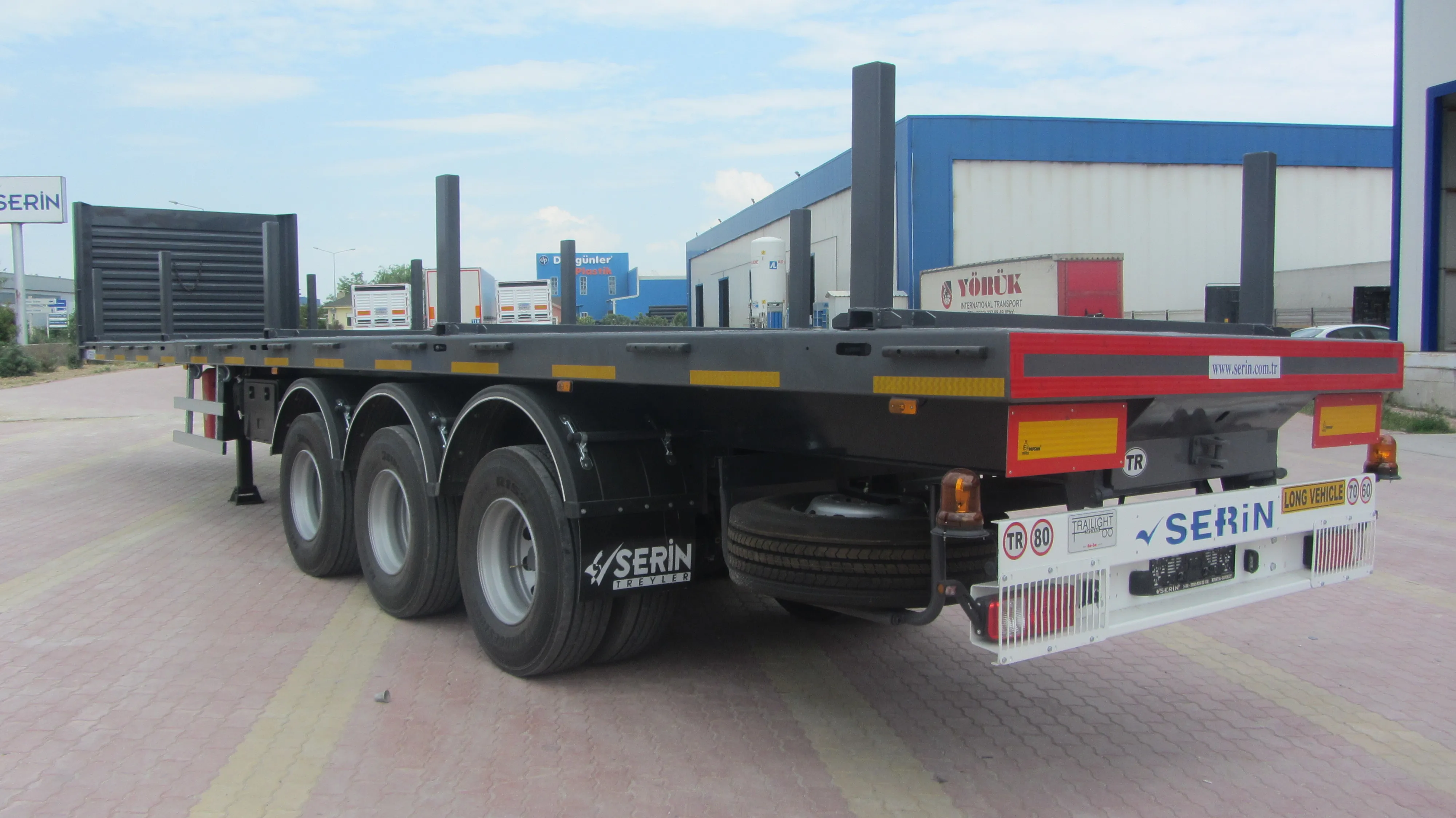 Extendable Customize 12m Mechanical Or Air Suspension Single Or Double ...