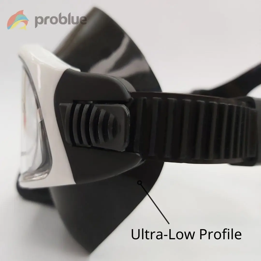 Problue Ms-288b 울트라 로우 프로파일 낮은 볼륨 다이빙 마스크 Freediving - Buy 낮은 볼륨 다이빙 마스크,블랙 실리콘 다이빙 마스크 스쿠버 다이빙 ...