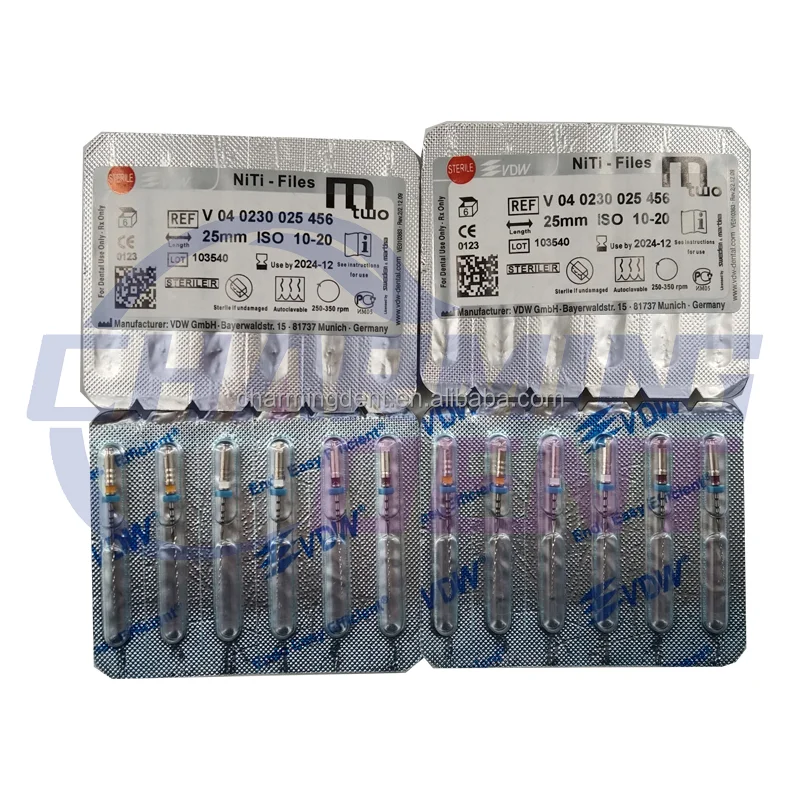 Dental Rotary Instruments - Endodontic VDW MTWO Files