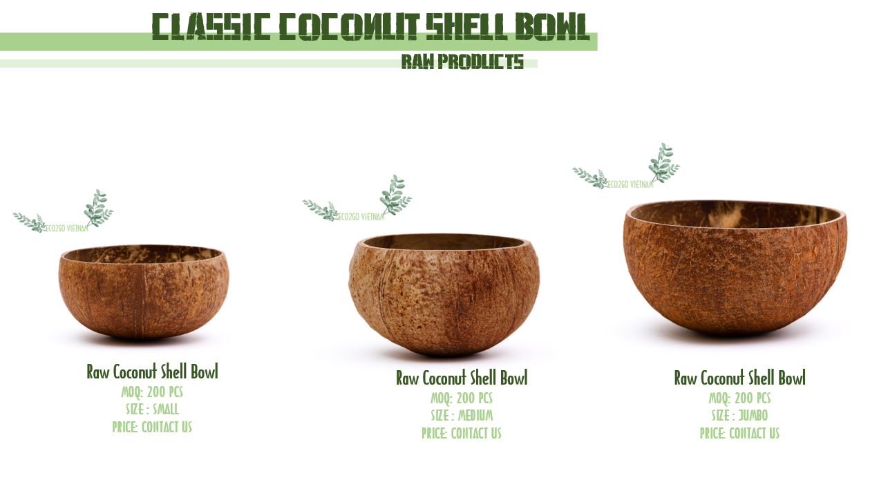 Factory Supply Bulk Coconut Shell Bowl/vietnam Coconut Shell Bowl ...