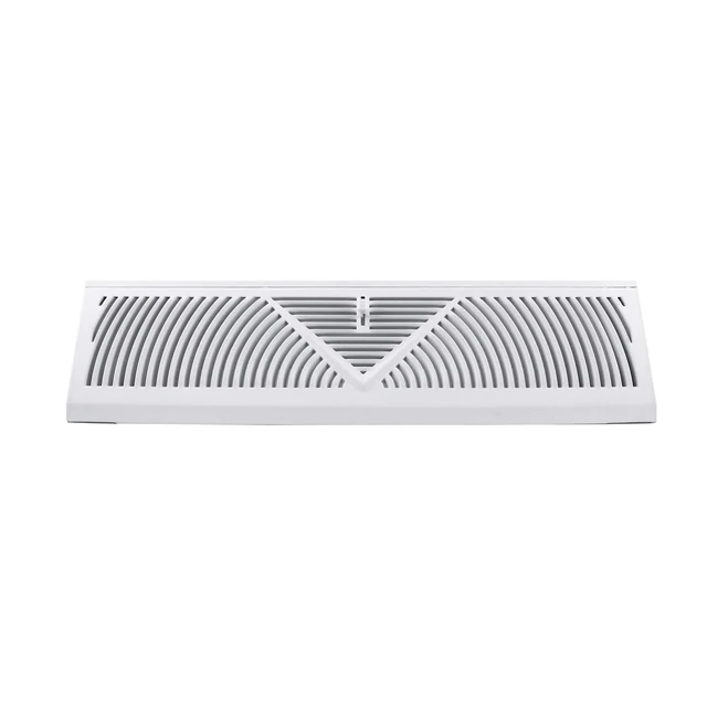 BB Steel Baseboard Register 18-Inch (Duct Opening Measurement), White ...
