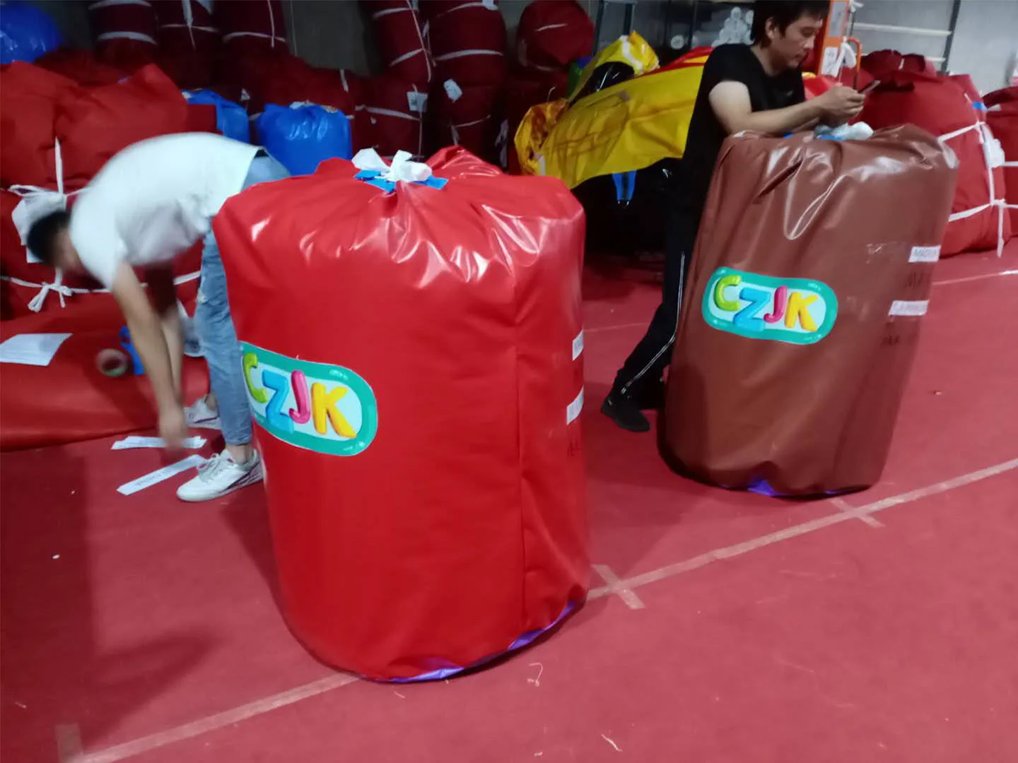 Inflatable 18ft Tall Jungle Coconut Double Lane Palm Tropical Tree ...