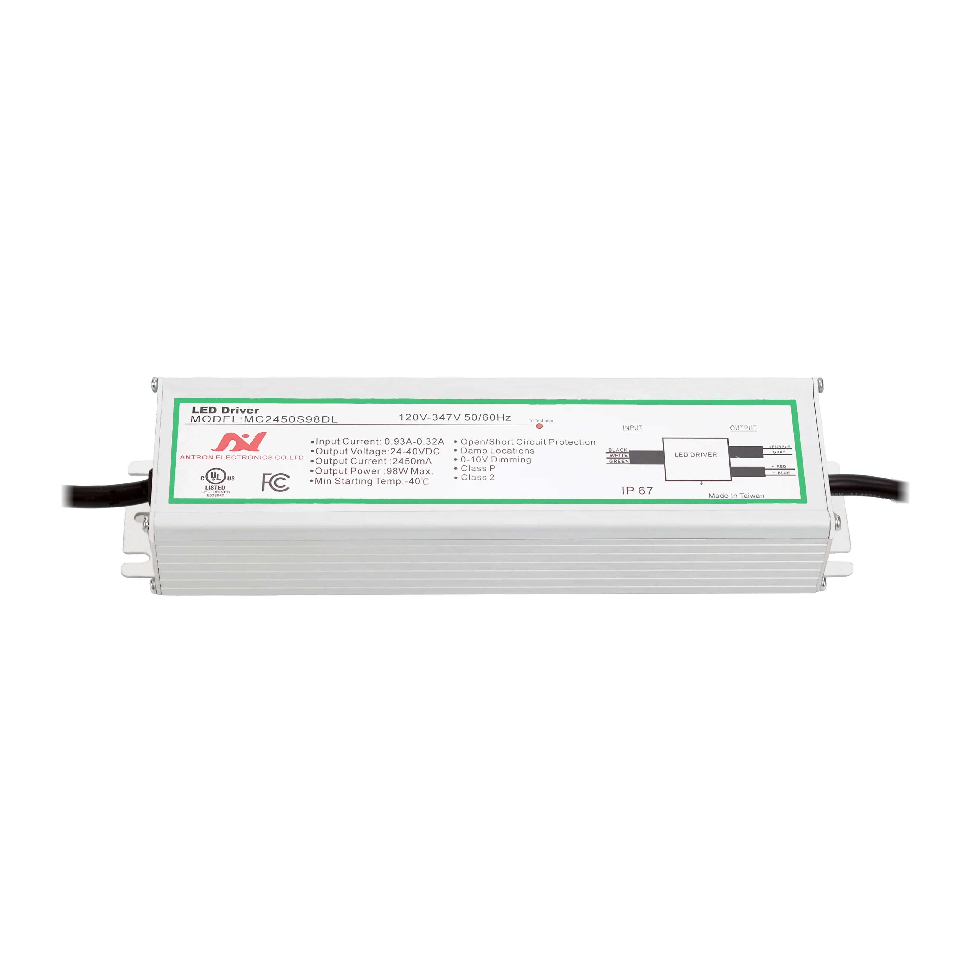 100W 2300mA 700mA LED Driver Constant Current UL| Alibaba.com