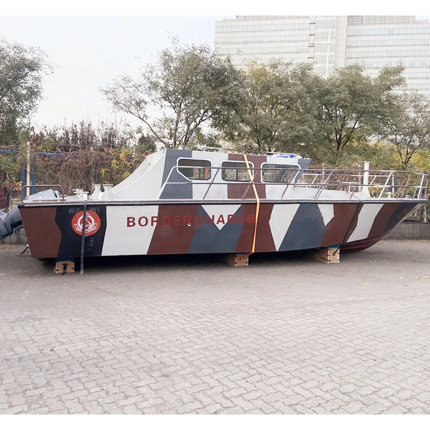 40ft Aluminum Patrol Pilot Boat with Wide Canopy - YAMANE