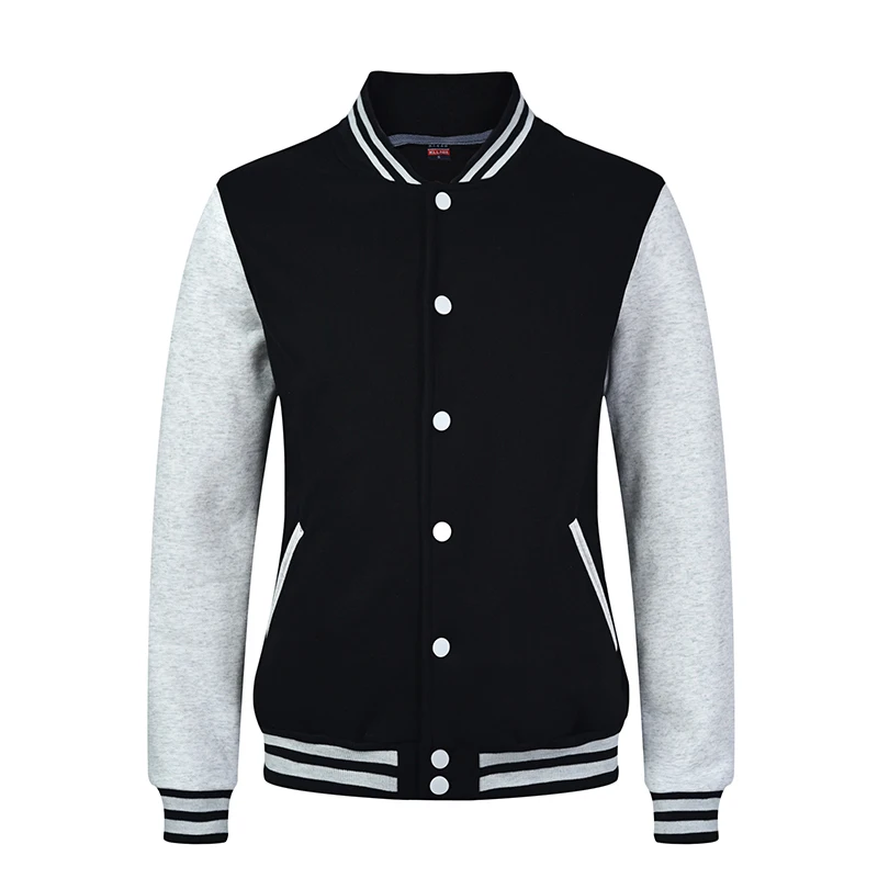 Wholesale Blank Leather Jackets Applique Embroidery Mens Baseball ...