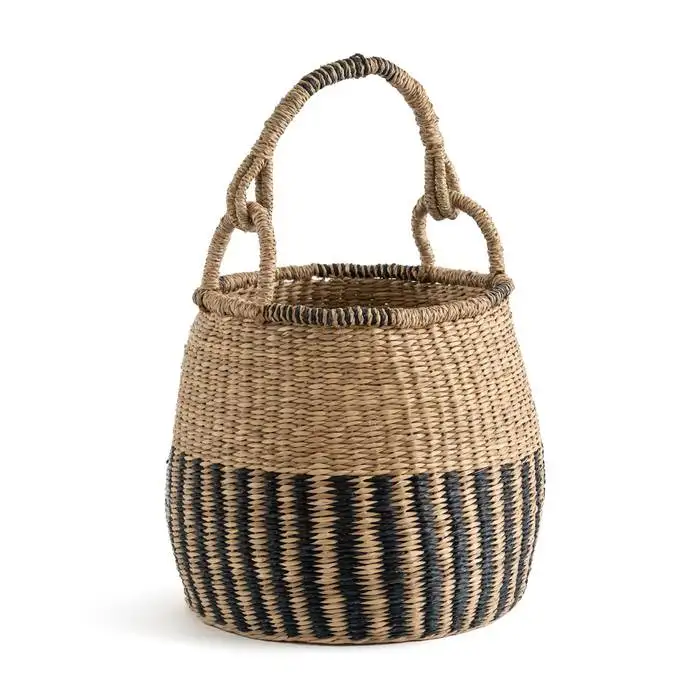 New Creative House Shaped Basket Kid Woven Storage Basket With Lid ...