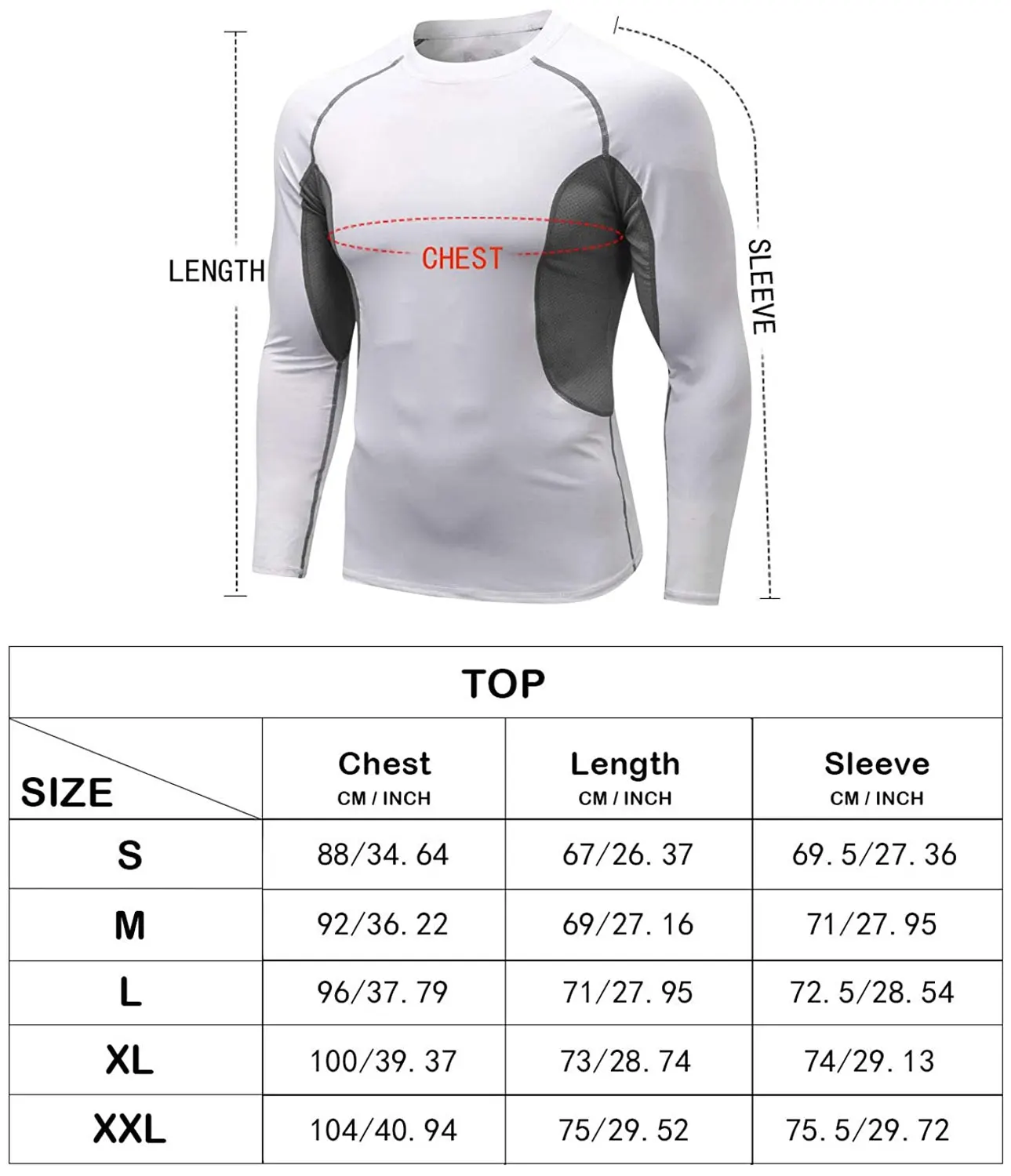 Bodybuilding Fitness Compression Shirt Muscle Showing Compressed Tight ...