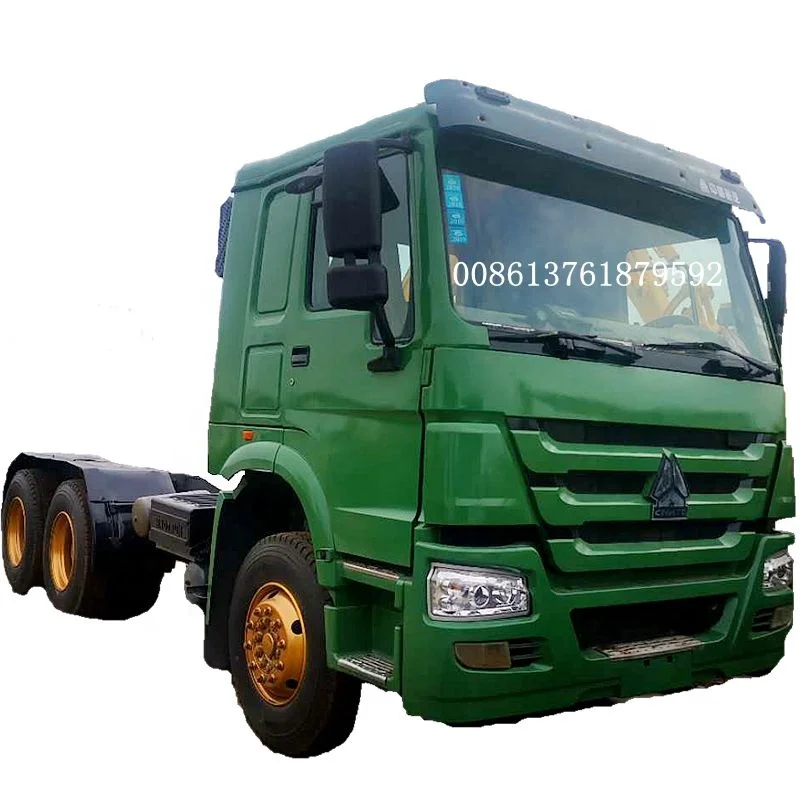 Used Sinotruk Howo 6x4 6x6 Manual Automatic Tractor Truck Heavy Diesel ...