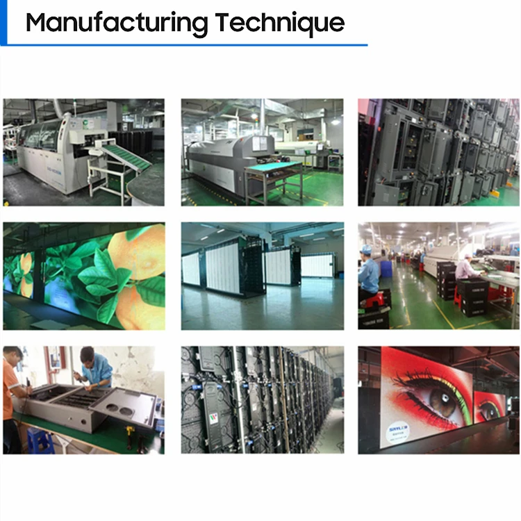 LED Panel Matrix Displays - Interior Stage LED Wall P2 P3 P4