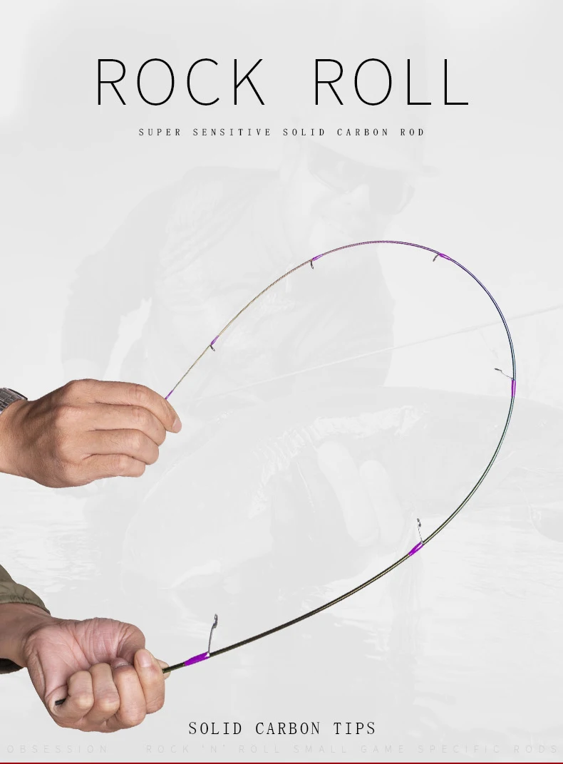OBSESSION ROCK "N" ROLL - Ultra Light Trout Fishing Rod