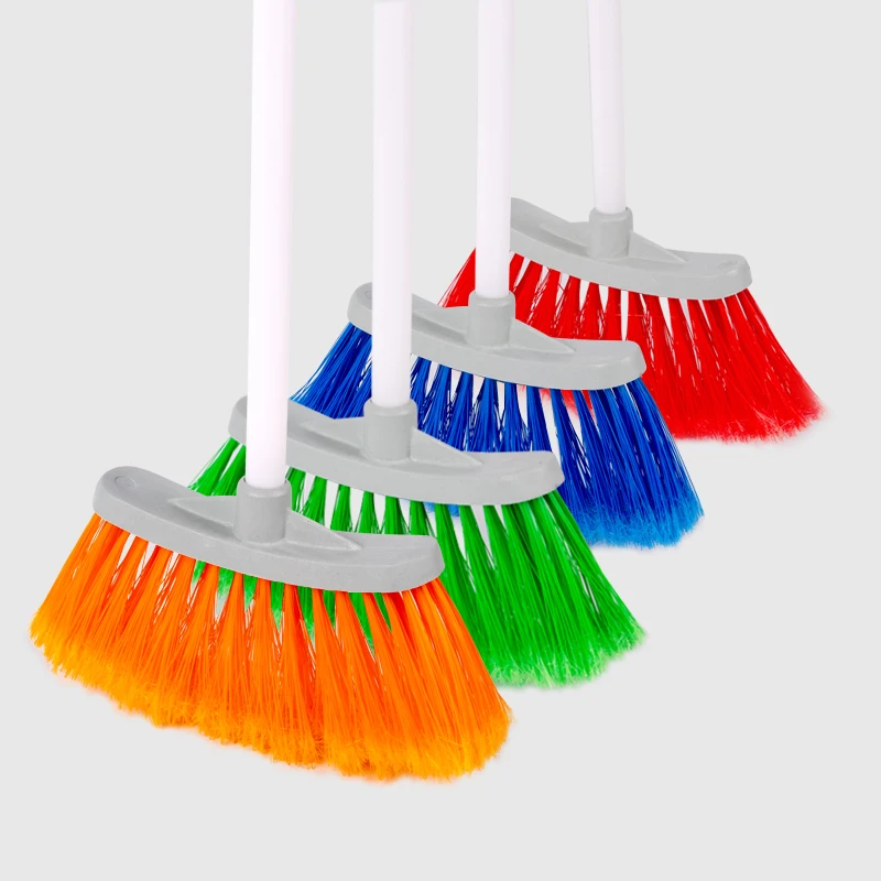 Creative Plastic Broom For Children Mini Size Height 65 Cm In Assorted ...