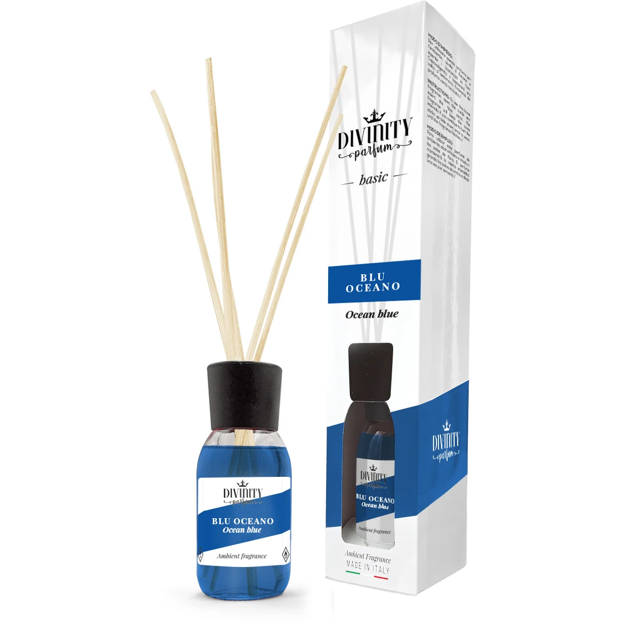 High quality Ocean blue reed diffusers Italy quality home fragrance ...