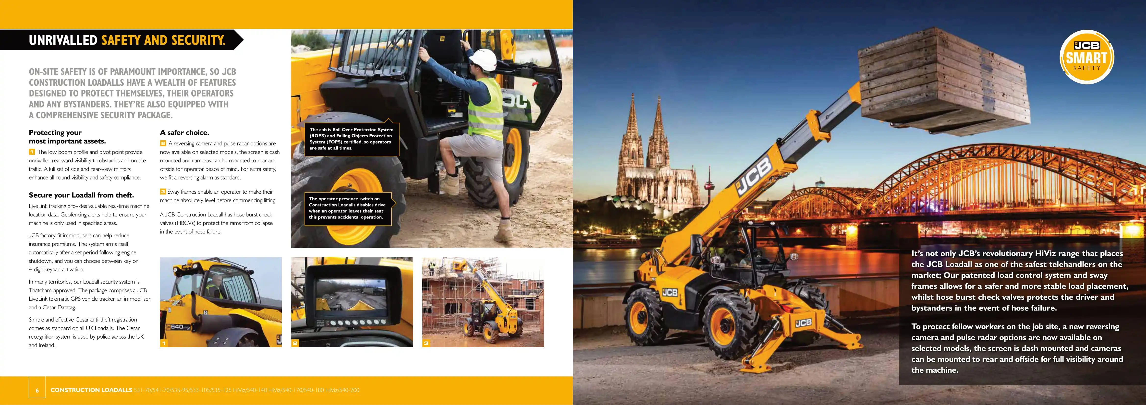 Heli Style Forklift Gas Lifter Telehandler 2 Ton LPG