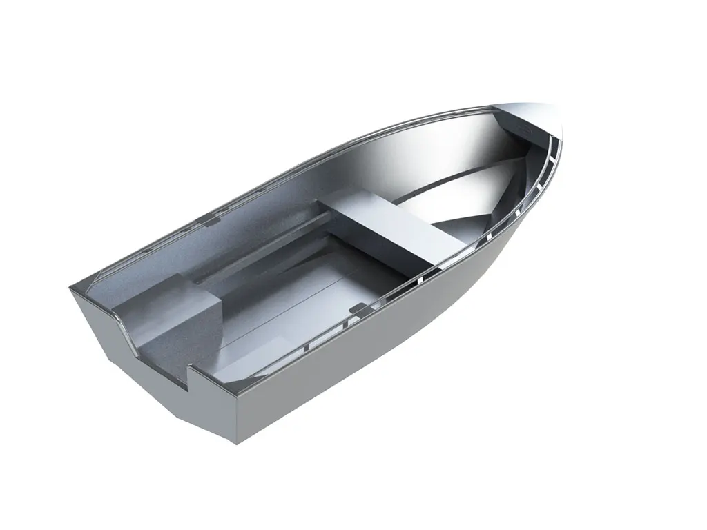 Kinocean 16ft Aluminum Fishing Boat Hull for Sale - New Argon Welded ...
