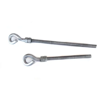 Galvanized Pigtail Bolt Pig Tail Steel Hook Bolts Screw - Buy ...
