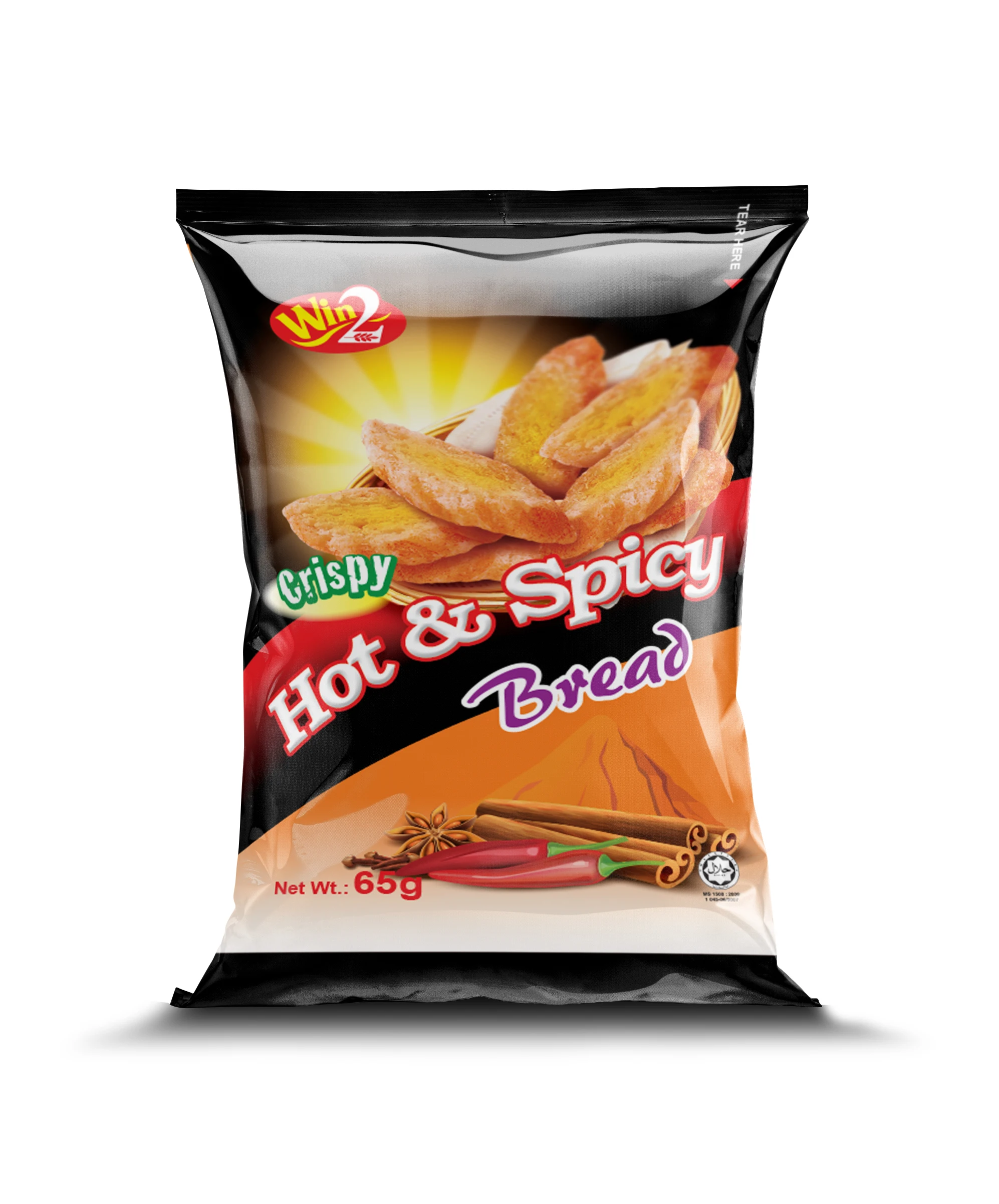 Win2 Crispy Hot & Spicy Bread Toast 65g - Buy Malaysia International ...