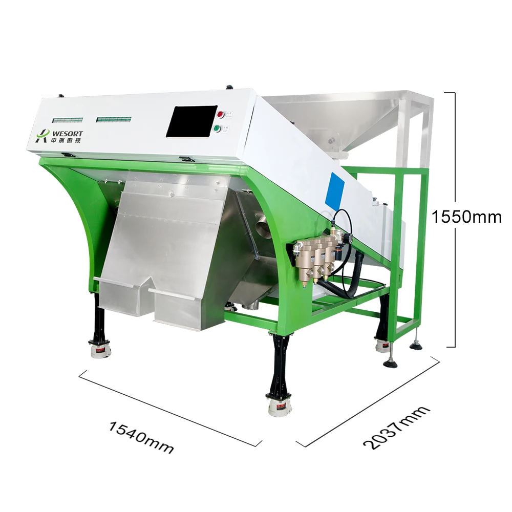 Multi Function Quartz Ore Selecting/sorting Machine Ccd Color Sorter ...